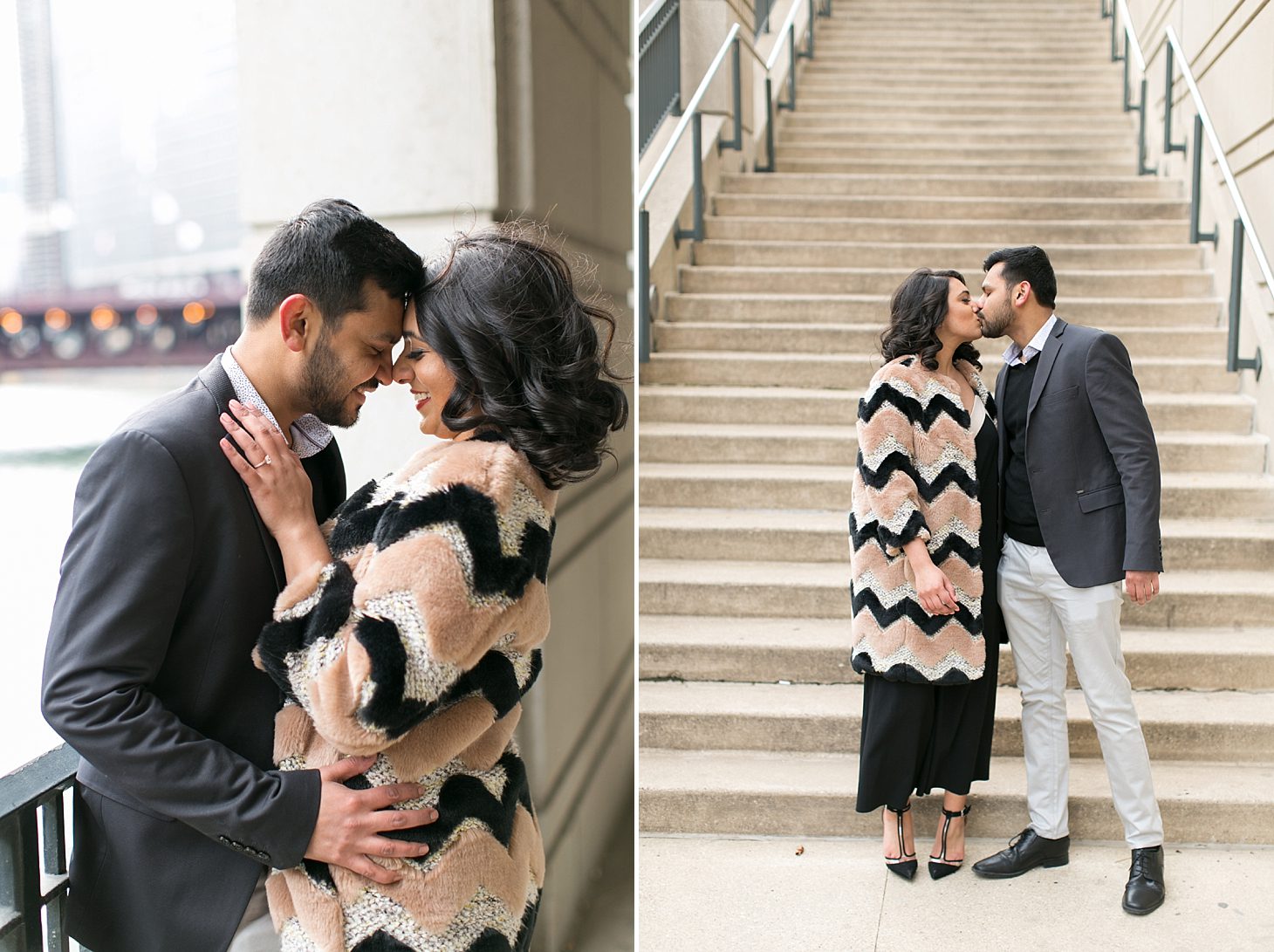 Vaibhav + Juhi ~ Downtown Chicago Proposal Photography » Christy Tyler ...