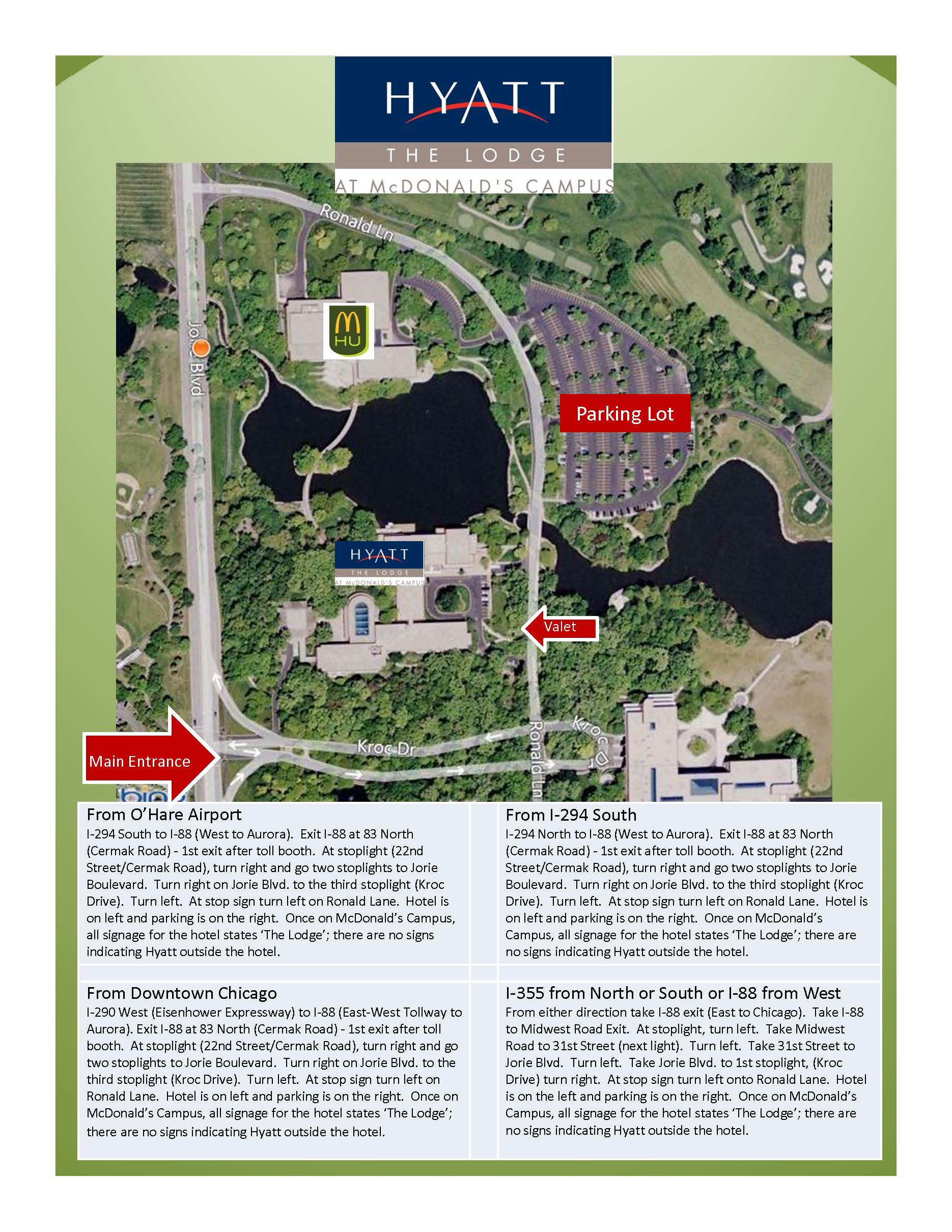 Hyatt Lodge Map » Christy Tyler Photography